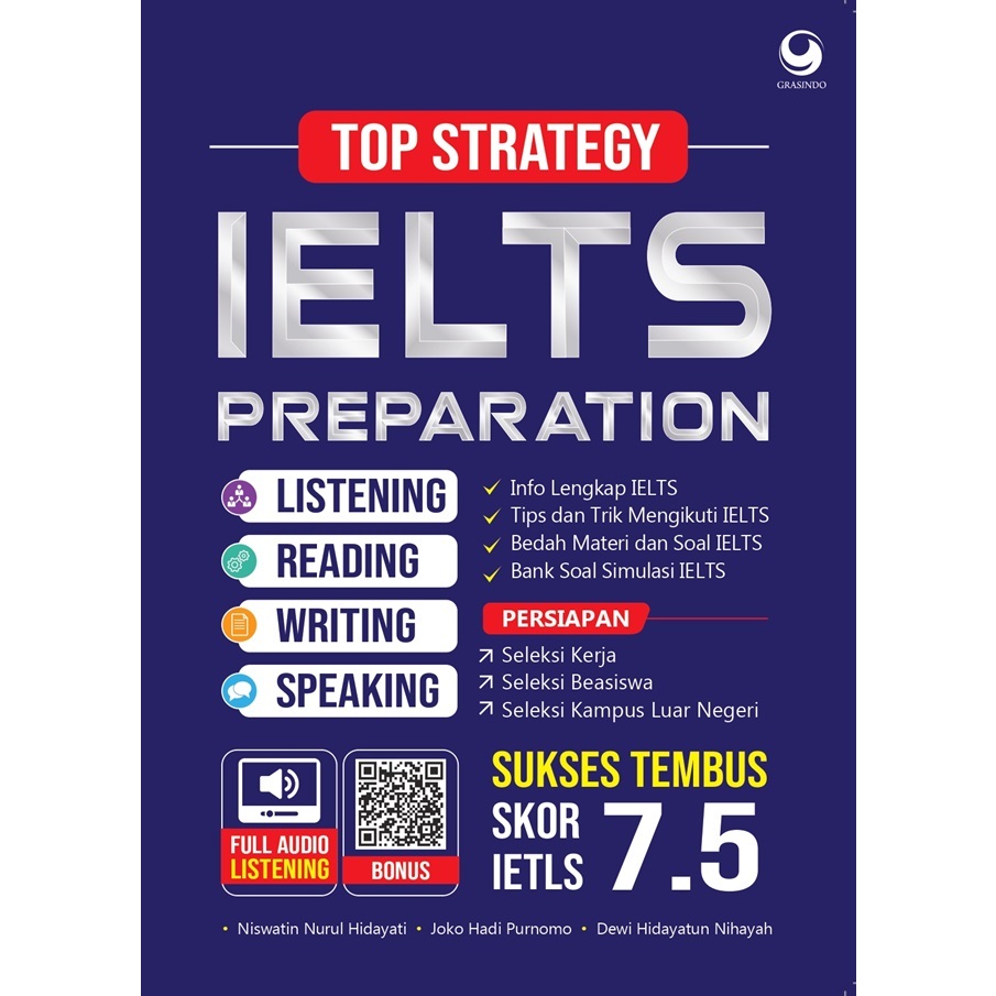 Jual Gramedia Bandung TSM - Buku Best Seller Top Strategy IELTS | Shopee Indonesia