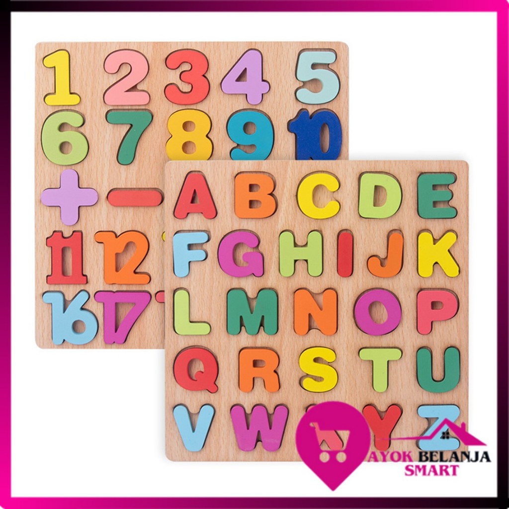 Jual ABS Puzzle Anak Mainan Edukasi Anak Bayi Perempuan Laki 2/3/4 ...