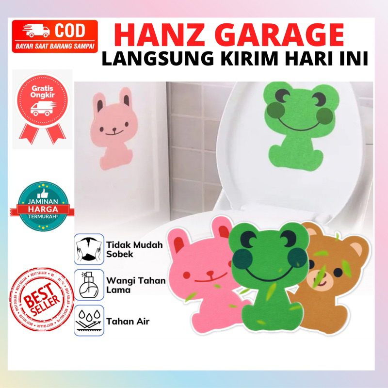 Jual Stiker parfum Pengharum Ruangan toilet Karakter Sticker Tempelan ...