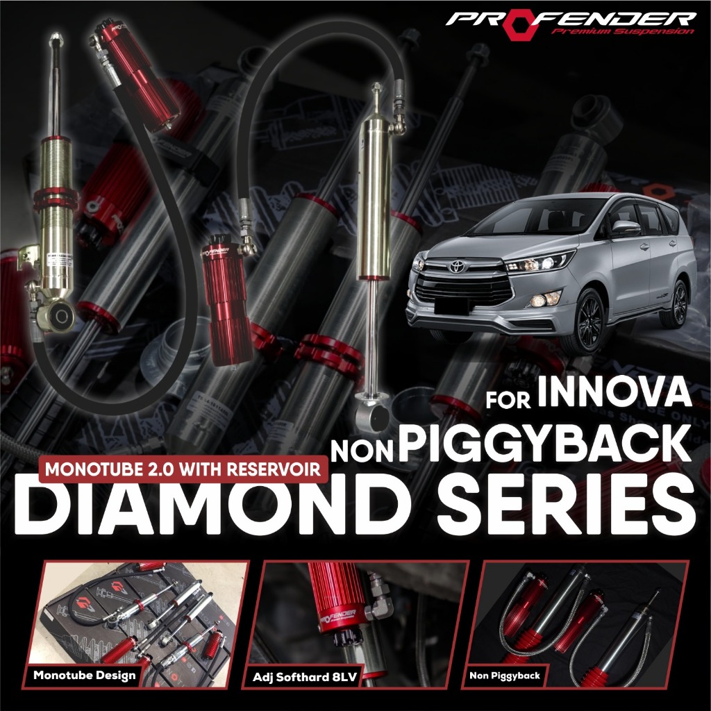 Jual DIAMOND Suspensi Shockbecker PROFENDER MONOTUBE 8STEP Toyota ...