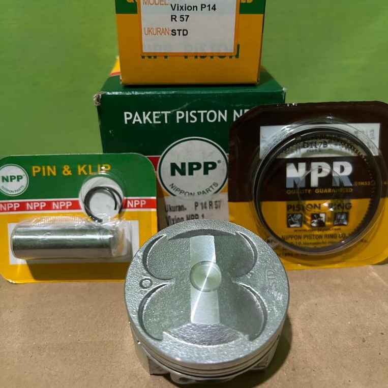 Jual SEHER KIT PISTON KIT VIXION HIGH DOME JENONG 57 57.5 58 MM NPP ...
