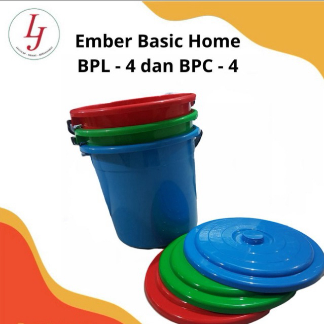 Jual Ember PAIL Basic Home 6 Galon (20 Liter) Basic Home | Shopee Indonesia