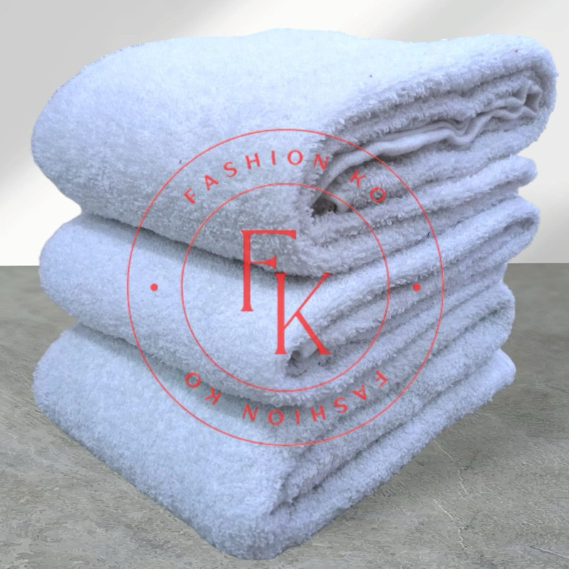 Jual Handuk Hotel Putih Polos Ukuran 70x140 cm | Shopee Indonesia