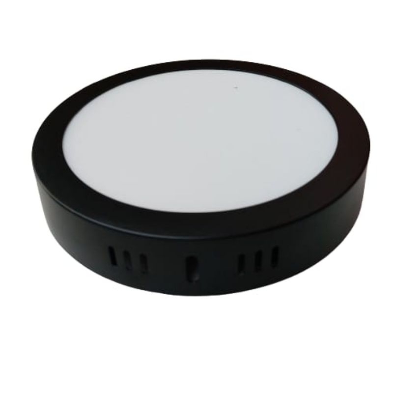 Jual Lampu Led Downlight Panel Outbow 12W Bulat Body Hitam | Shopee ...