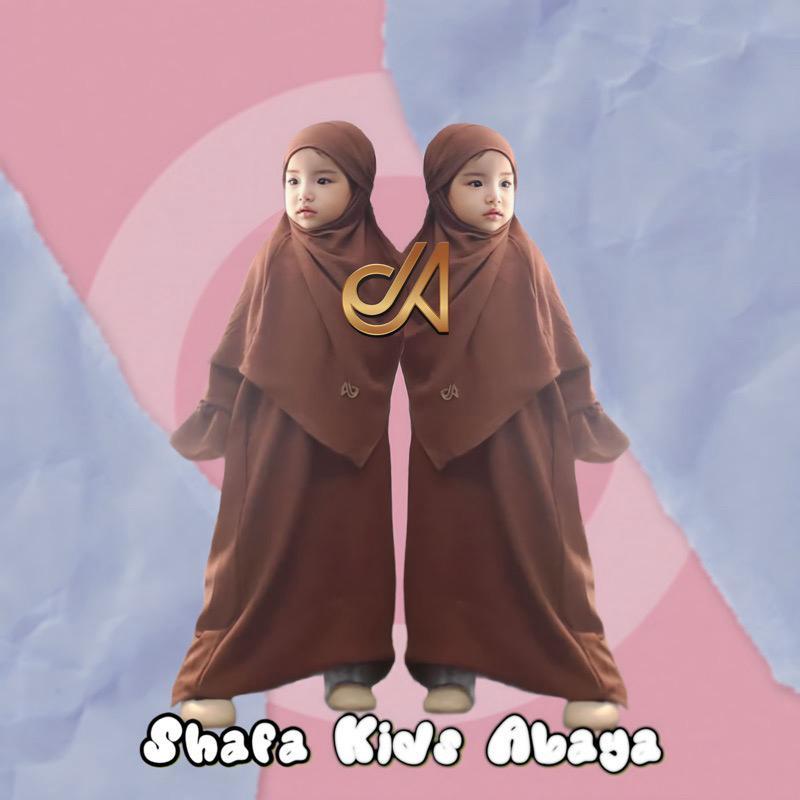Jual Jabayaska - Shafa Set Abaya Anak French Khimar Crinkle Airflow ...