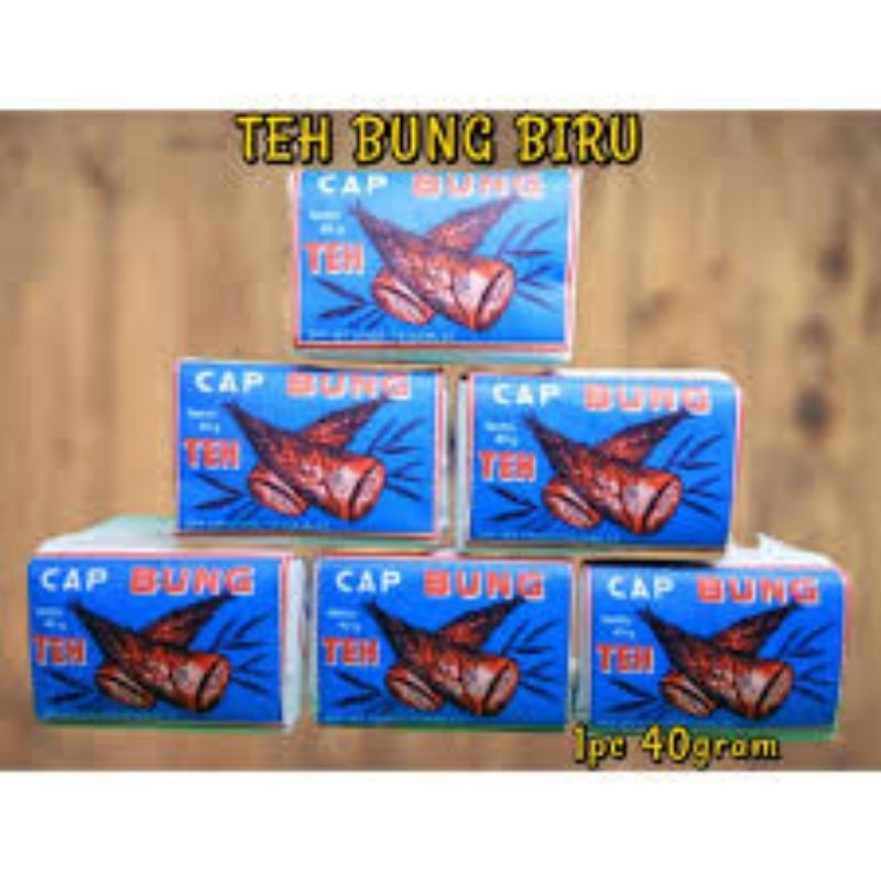 Jual Teh cap bung teh tubruk cap BUNG 40gr per PAK ISI 10 pcs | Shopee ...