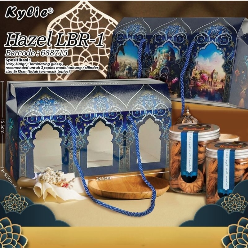 Jual Box Hazel box kue kering gable box (5pc) | Shopee Indonesia