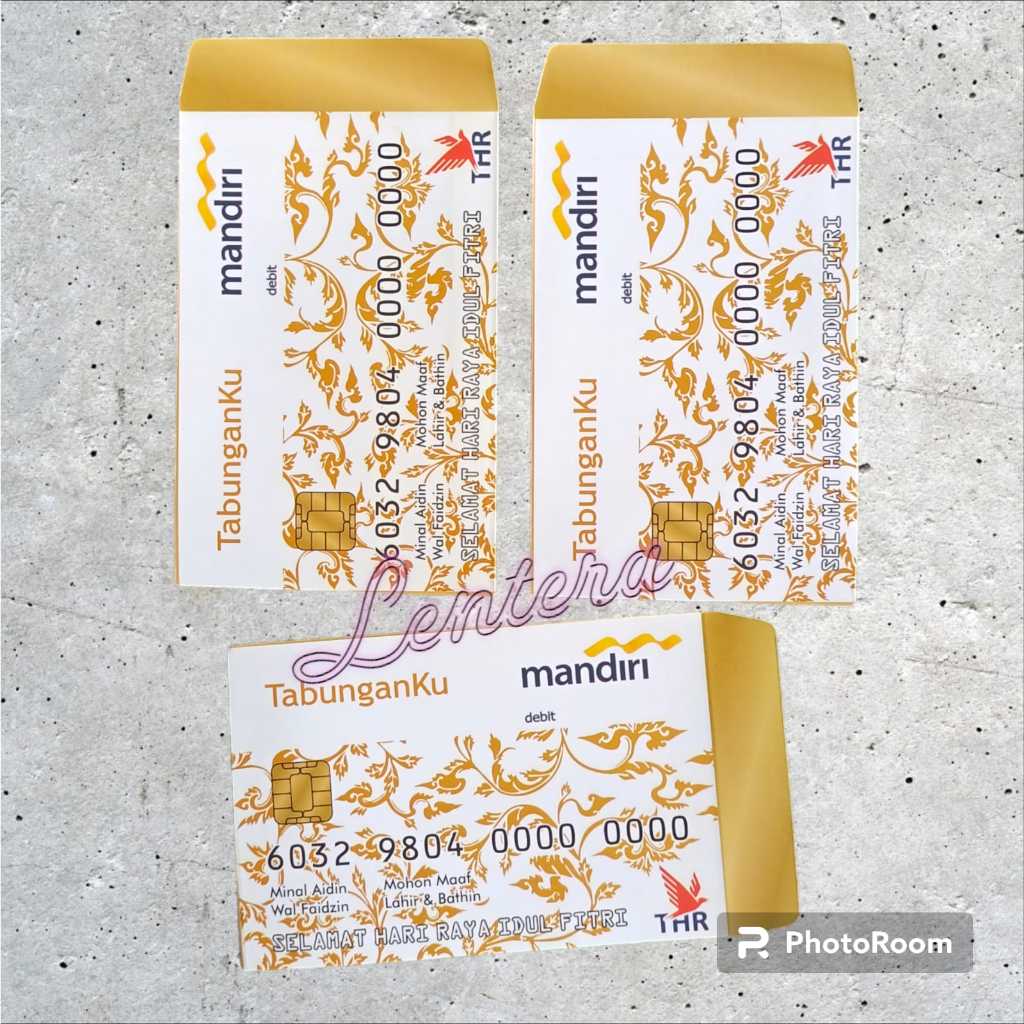 Jual Angpao / Amplop Lebaran Motif ATM | Shopee Indonesia