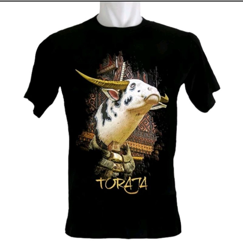 Jual KAOS KERBAU TORAJA INDONESIA | Shopee Indonesia