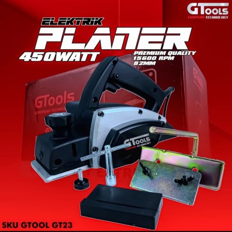 Jual Mesin serut kayu GTOOLS EUROPA GT23 pasah ketam sugu pasra PLANNER | Shopee Indonesia