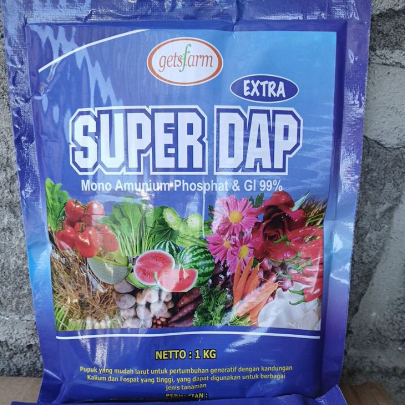 Jual SUPER DAP 1KG NITROGEN PLUS PHOSPAT DALAM BENTUK KRISTAL YANG ...