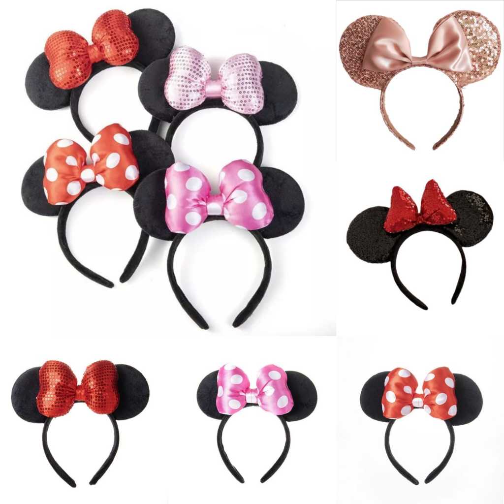 Jual [KIDSFASHIONKOLEKSI] Bando Mickey Mouse Minnie bando aksesoris ...