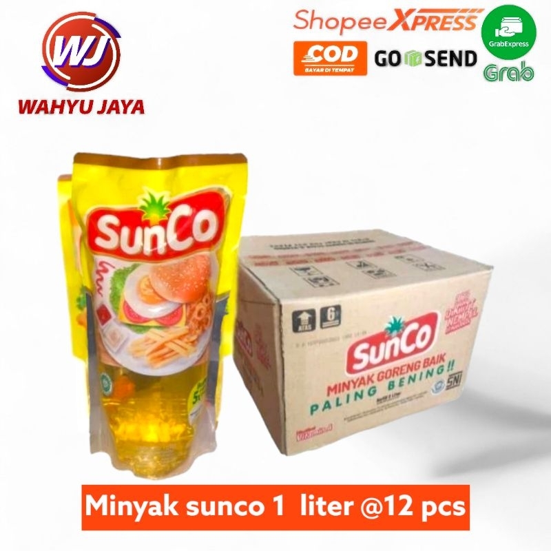 Jual minyak sunco 1 liter @12 pcs | Shopee Indonesia