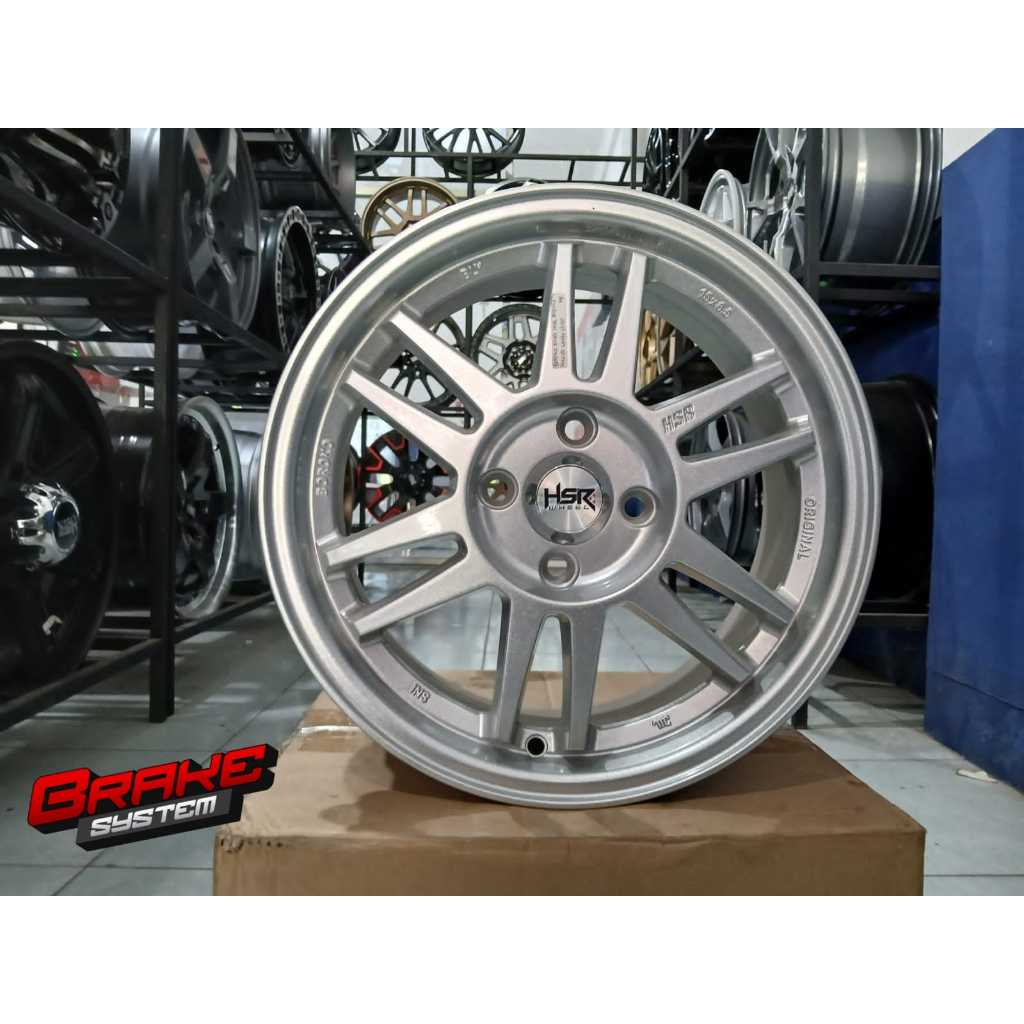 Jual Velg Mobil HSR BOROKO BLY01 R15 Pcd 4X100 untuk Brio Ayla Calya ...