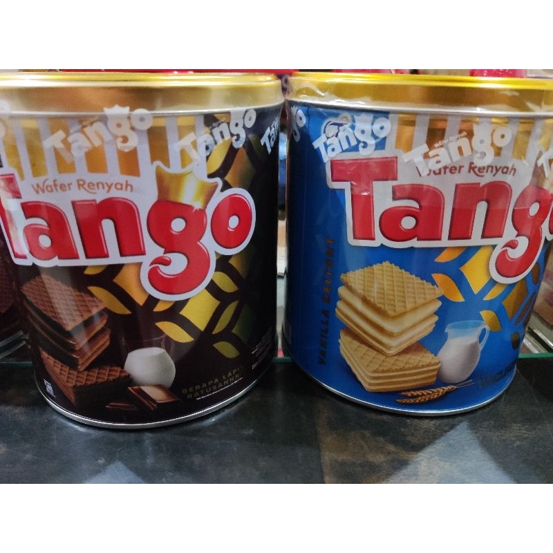 Jual Tango Wafer Kaleng 270 gr Coklat Dan Vanila | Shopee Indonesia