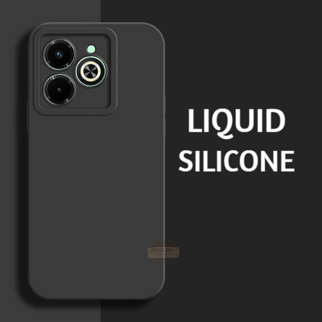 Jual NEW! Case INFINIX HOT 40i Casing Pro Camera Liquid Silicone ...