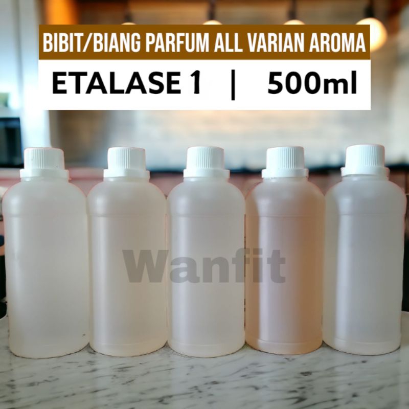Jual BIBIT/BIANG PARFUME 500ML All Varian Unisex Non Alkohol | 1 ...