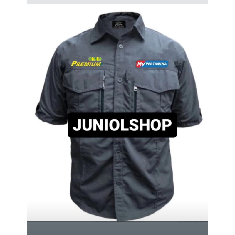 Jual KEMEJA MY PERTAMINA PREMIUM/KEMEJA TACTICAL PERTAMINA/KEMEJA ...