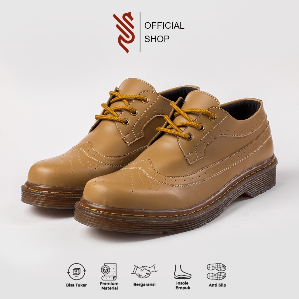 Jual LOW BOOTS - Sepatu Boots Pria Oxfrod Pantofel Formal Shoes Moza ...