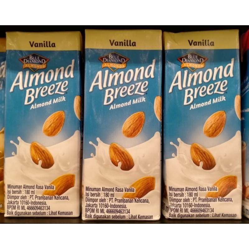 Jual ALMOND BREEZE MILK 180ml | Shopee Indonesia