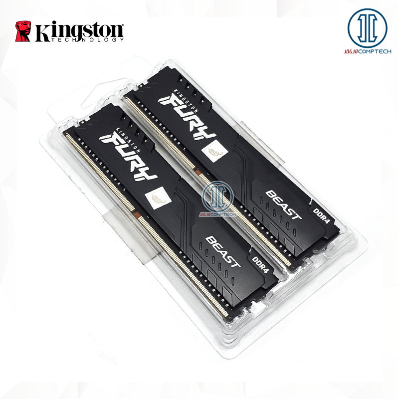 Jual Ram Kingston Fury Beast DDR4 2x8 16gb kit 3200mhz ORIGINAL ...