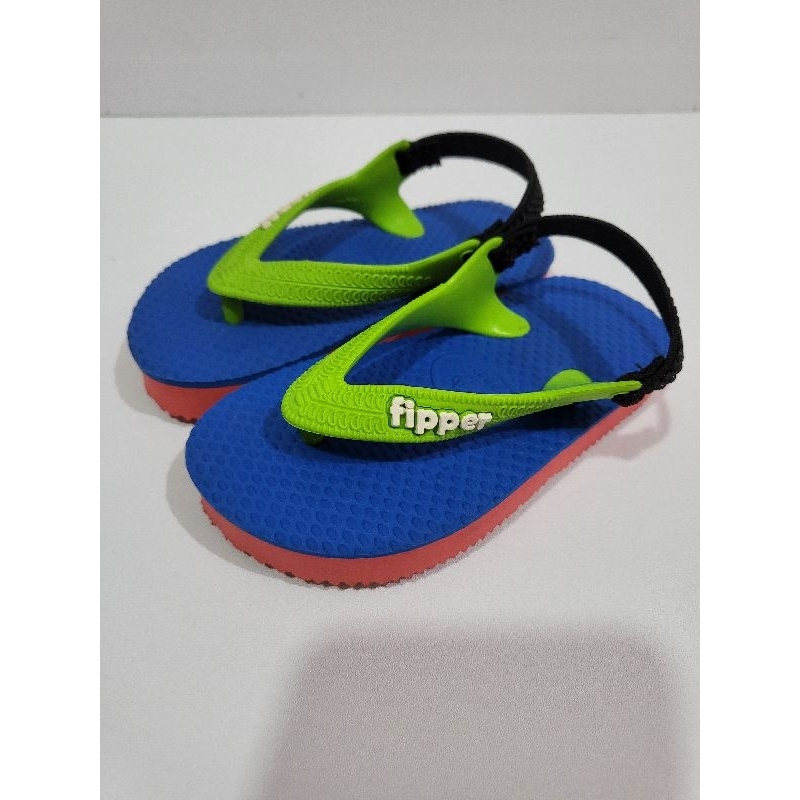 Jual SANDAL FIPPER TODDS (Brand New with Brown Box), Toddler Size ...