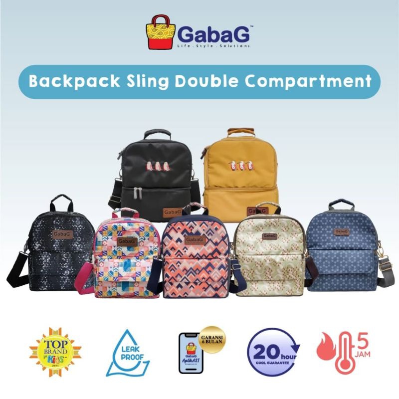 Jual Gabag Cooler Bag Sling Single Double, coolerbag Tas ASI Onyx Natan ...
