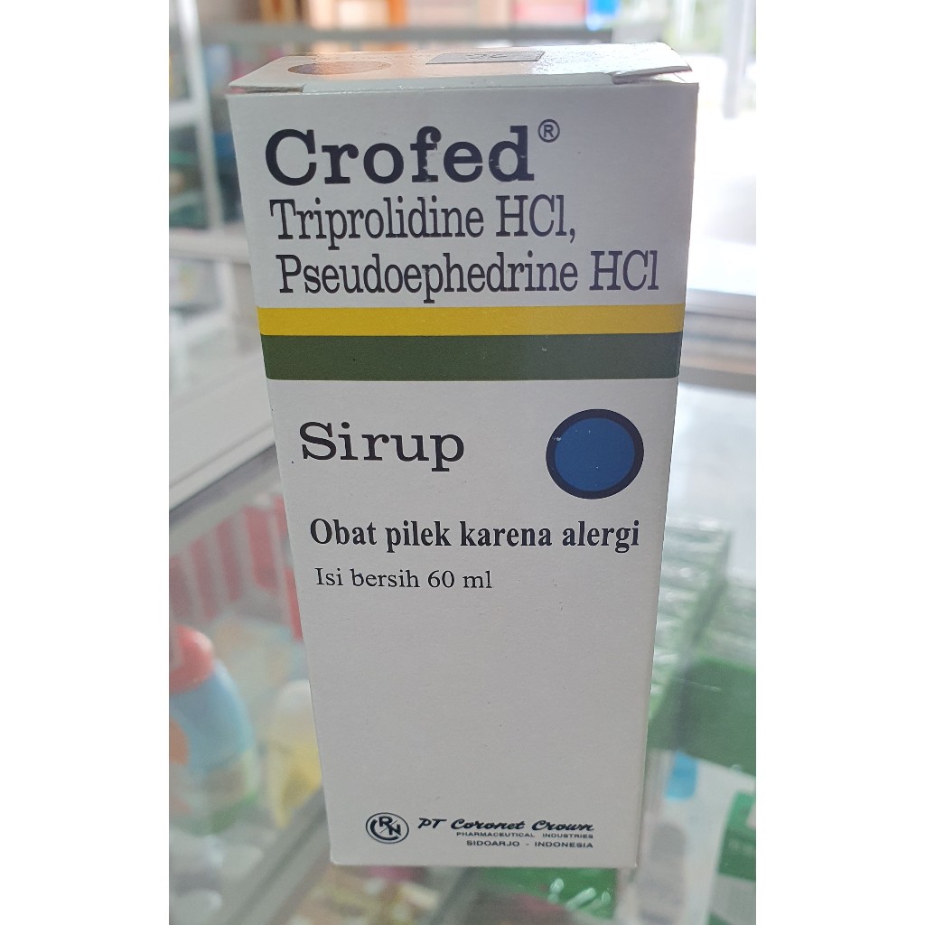 Jual CROFED Sirup 60ml - Obat Flu Pilek Alergi Anak & Dewasa Sirup ...