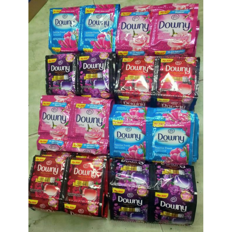 Jual Downy sachet /downy renceng 24 pcs | Shopee Indonesia