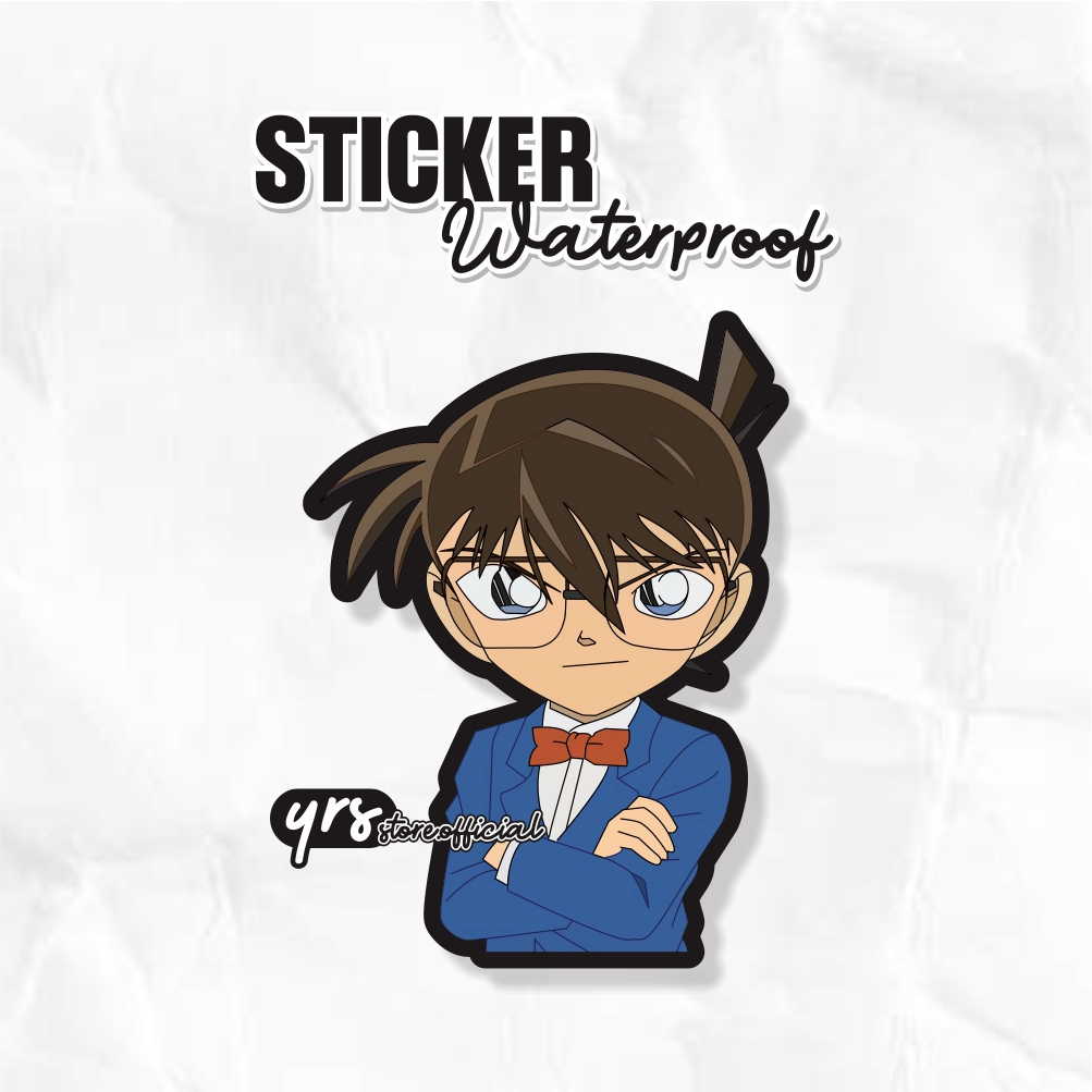 Jual Sticker Anime Detective Conan / Sticker Anime Waterproof Ukuran ...