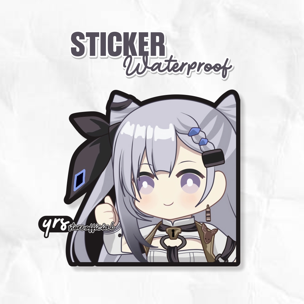 Jual Sticker Anime Intip Vestia Zeta Vtube / Sticker Anime Waterproof 7 ...
