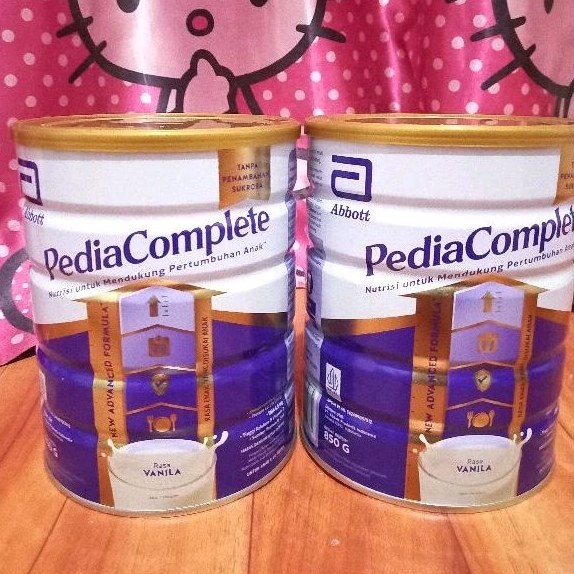 Jual PEDIACOMPLETE VANILA / PEDIASURE COMPLETE KALENG 850 GRAM / KALENG BEKAS SUSU ANAK | Shopee ...