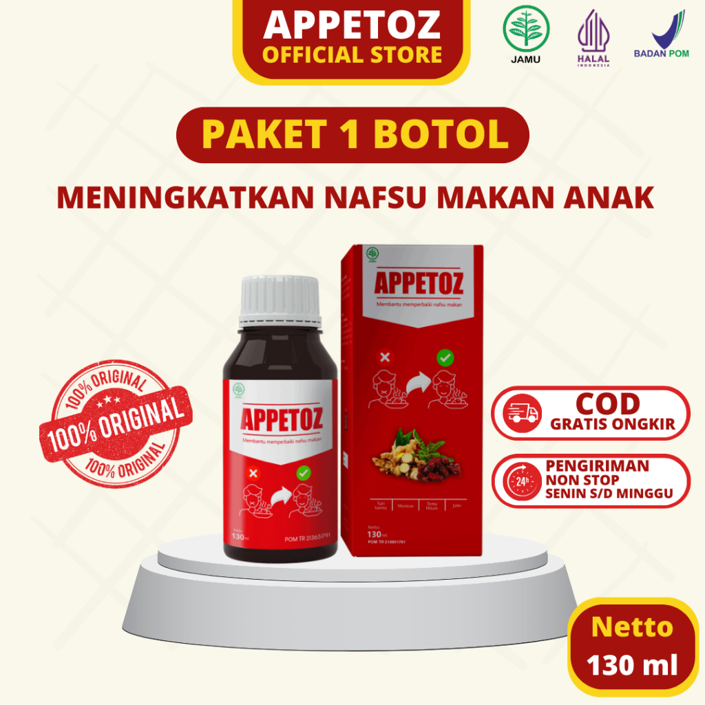 Jual Appetoz Sari Kurma - Vitamin Penambah Nafsu Makan Anak | Peningkat ...