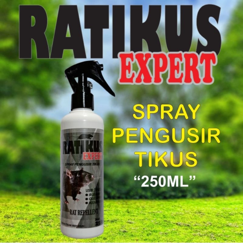 Jual Cairan Spray anti tikus Ratikus Expert Stoute Rat Repellent ...