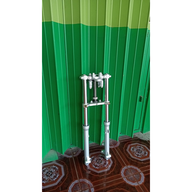 Jual shock tele pendek supermoto herex KLX/DT/CRF/WR155 | Shopee Indonesia