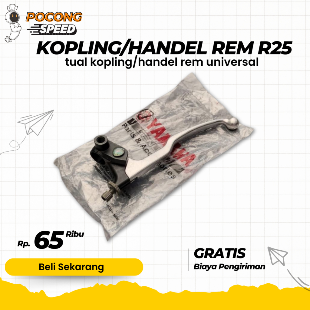 Jual KOPLING R25 TUAS MASTER REM R25 HANDLE KANAN KIRI YAMAHA R25 VEGA ...