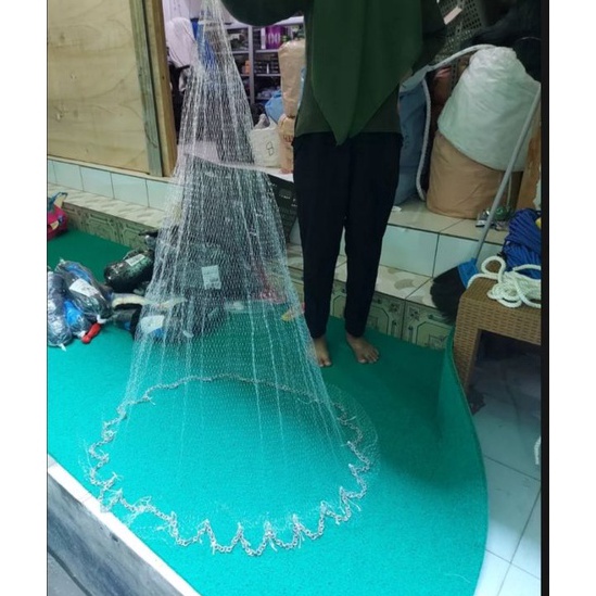 Jual UP JALA IKAN JALA UDANG JALA KECRIK 1 METER LUBANG 34 IN JALA ...