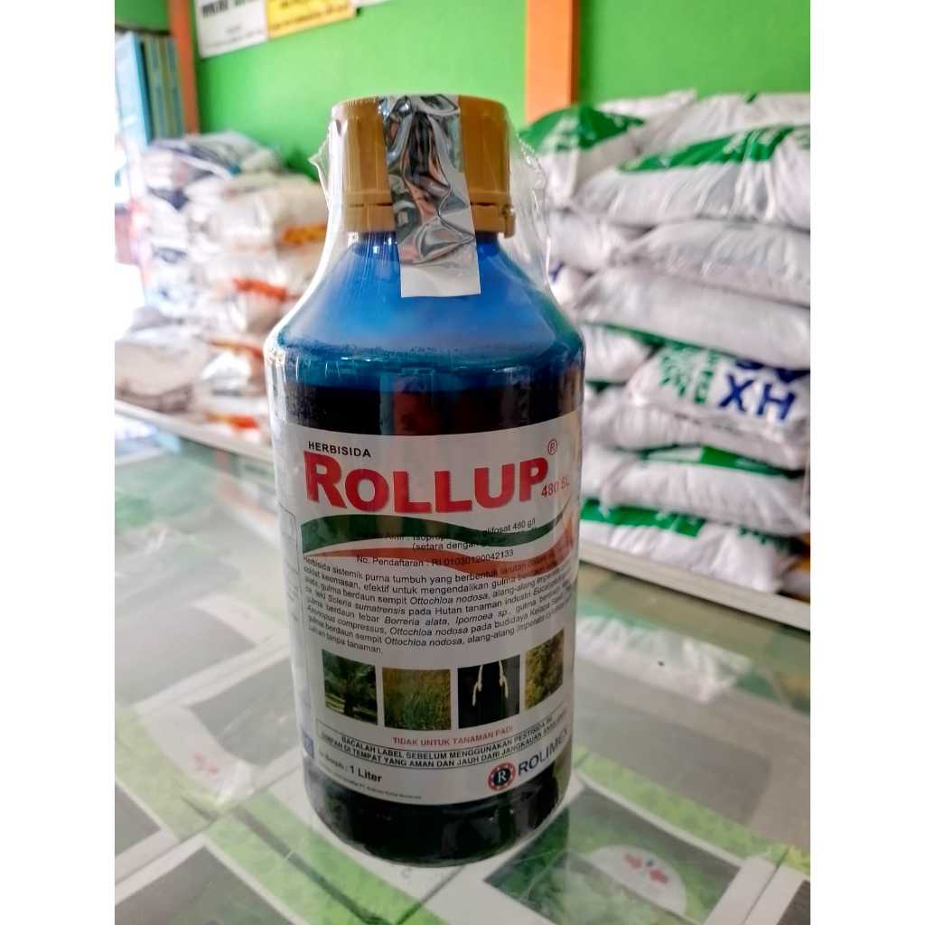 Jual Rollup 480sl Herbisida 1Liter - pengendali gulma, alang-alang dan ...