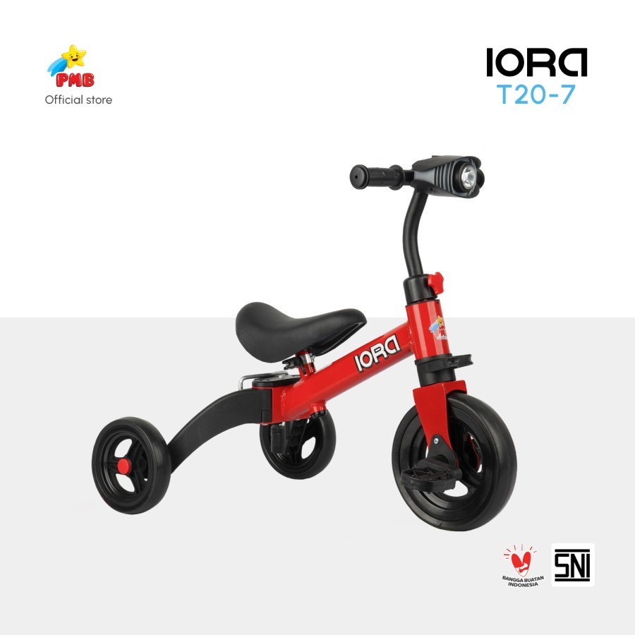 Jual Sepeda Anak Roda Tiga IORA Tricycle T 20-7 PMB | Shopee Indonesia