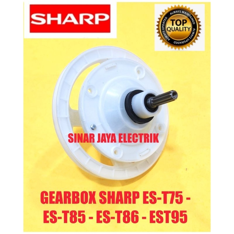 Jual GEARBOX MESIN CUCI SHARP ES-T75 ES-T85 ES-T86 ES-T95 DUA TABUNG ...