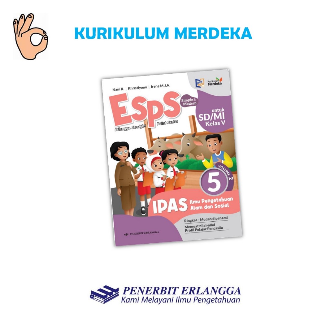 Jual Esps Ipas SD Kelas 1 2 3 4 5 6 Vol 1 dan 2 - Kurikulum Merdeka ...