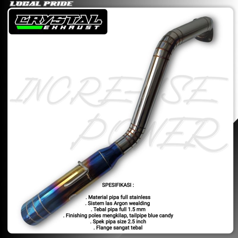 Jual KNALPOT INNOVA REBORN 2GD/ BOLT ON REBORN 2GD/ KNALPOT MOBIL ...