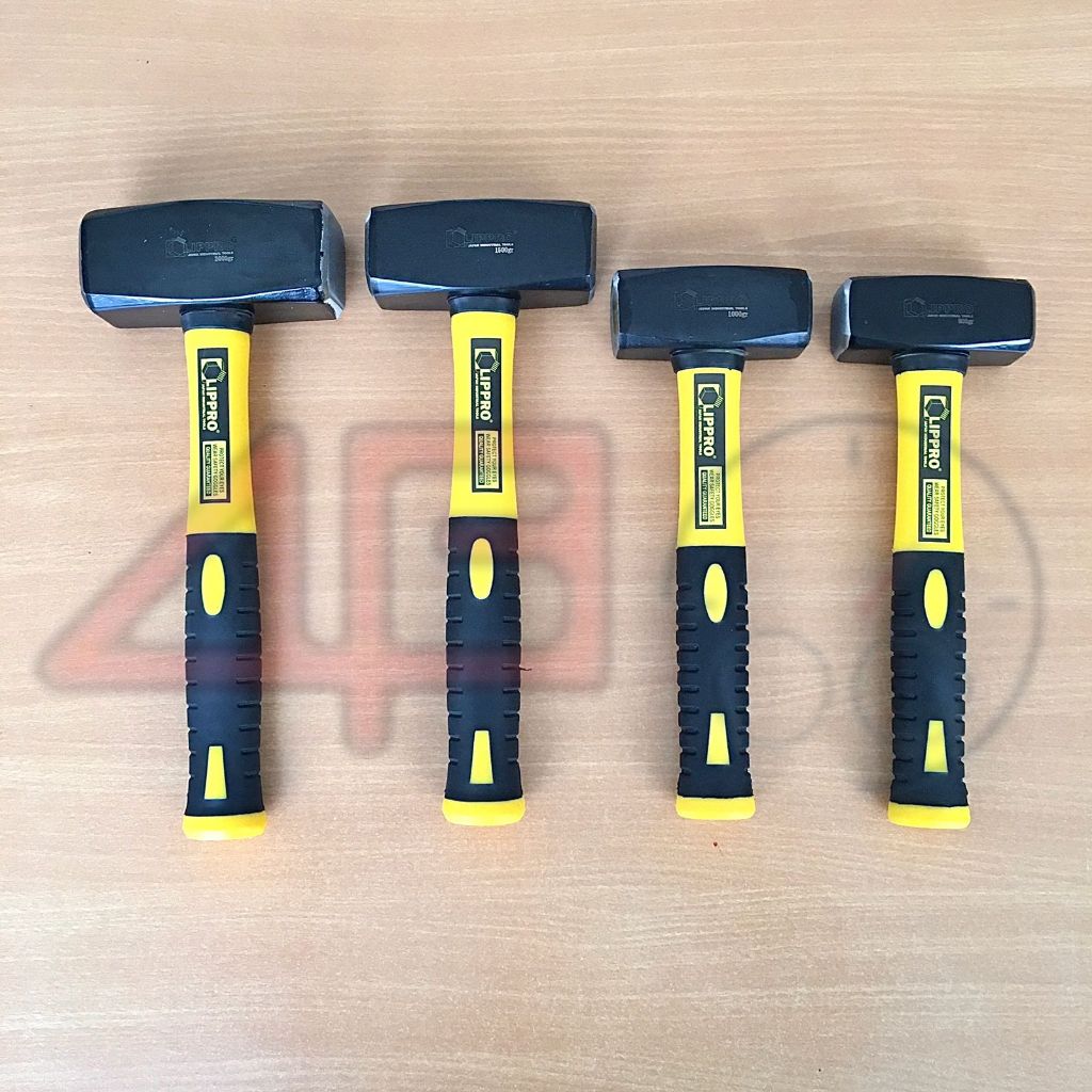 Jual Stoning Hammer / Palu Batu / Palu Besi Gagang Fiber 800gr - 2000gr ...