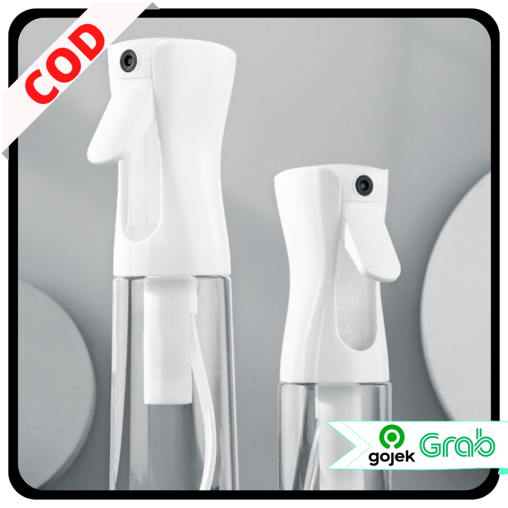 Jual KAISSO - BOTOL SEMPROTAN SPRAY PUTIH BENING TRANSPARAN BOTOL ...