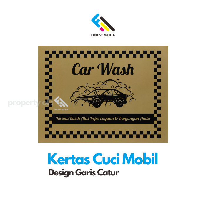 Jual KERTAS CUCI MOBIL JUMBO - CAR WASH PAPER 40 X 45 CM - KERTAS ALAS ...
