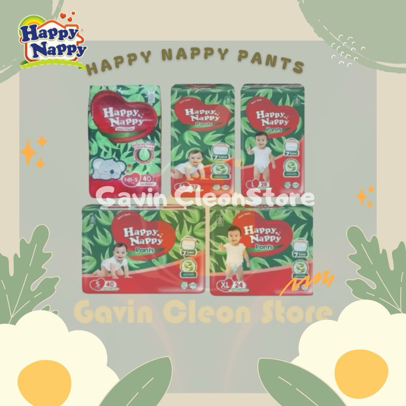 Jual Happy Nappy Pants S M L XL XXL -Popok Happy Nappy Tipe Celana ...