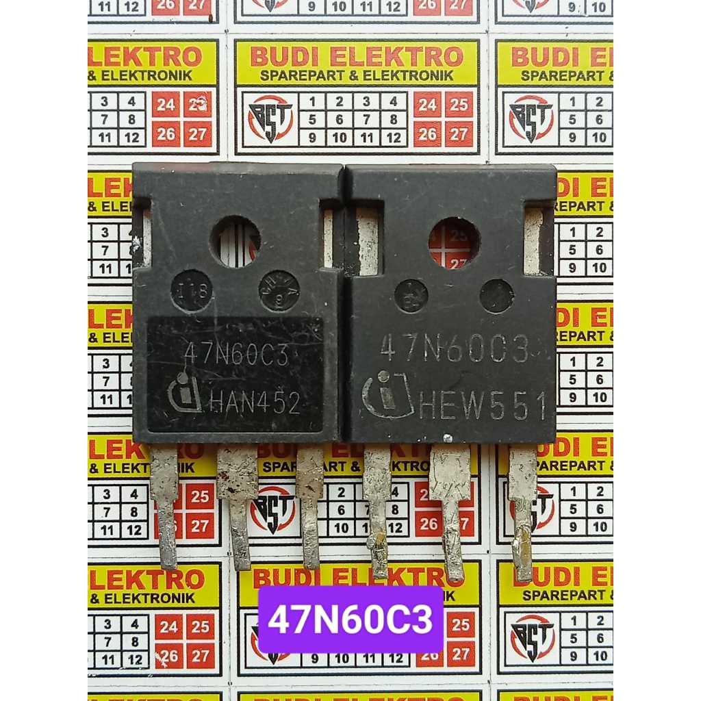 Jual MOSFET 47N60 47N60C3 47N60CFD | Shopee Indonesia