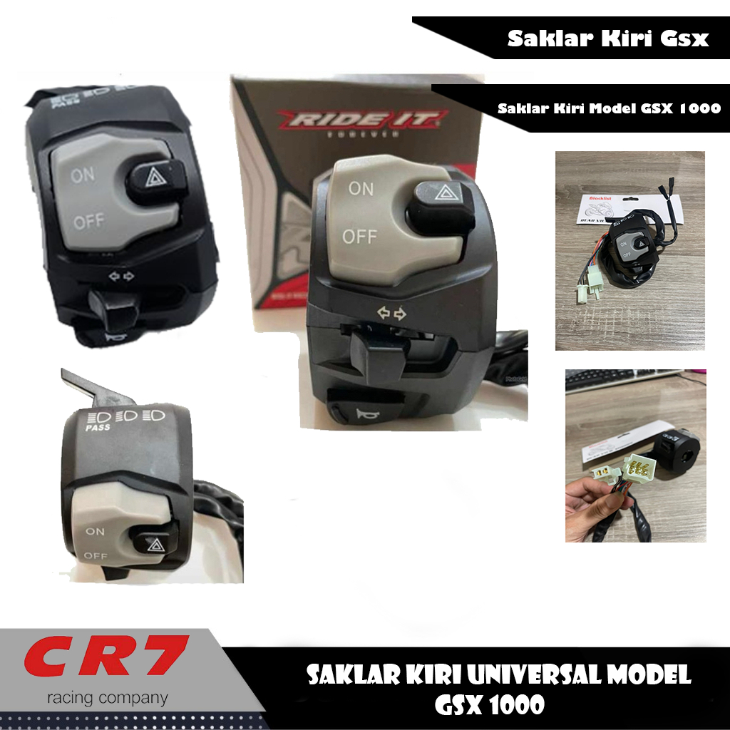 Jual saklar kiri Model GSX1000 / GSX 1000 Universal Untuk Semua Motor ...