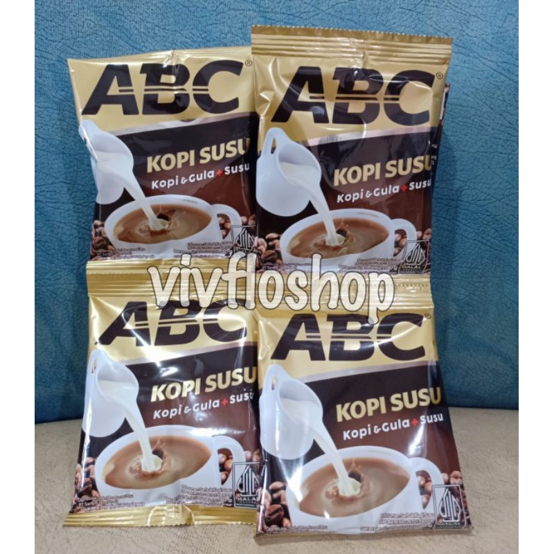 Jual Kopi ABC Susu Kemasan Sachet 31 gram (1 Renceng) | Shopee Indonesia