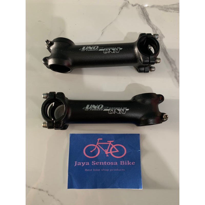 Jual MH1` NEW 11 21 ~ Stem UNO 3D Forged Standar 25.4mm ORIGINAL Roadbike / Fixie | Shopee Indonesia